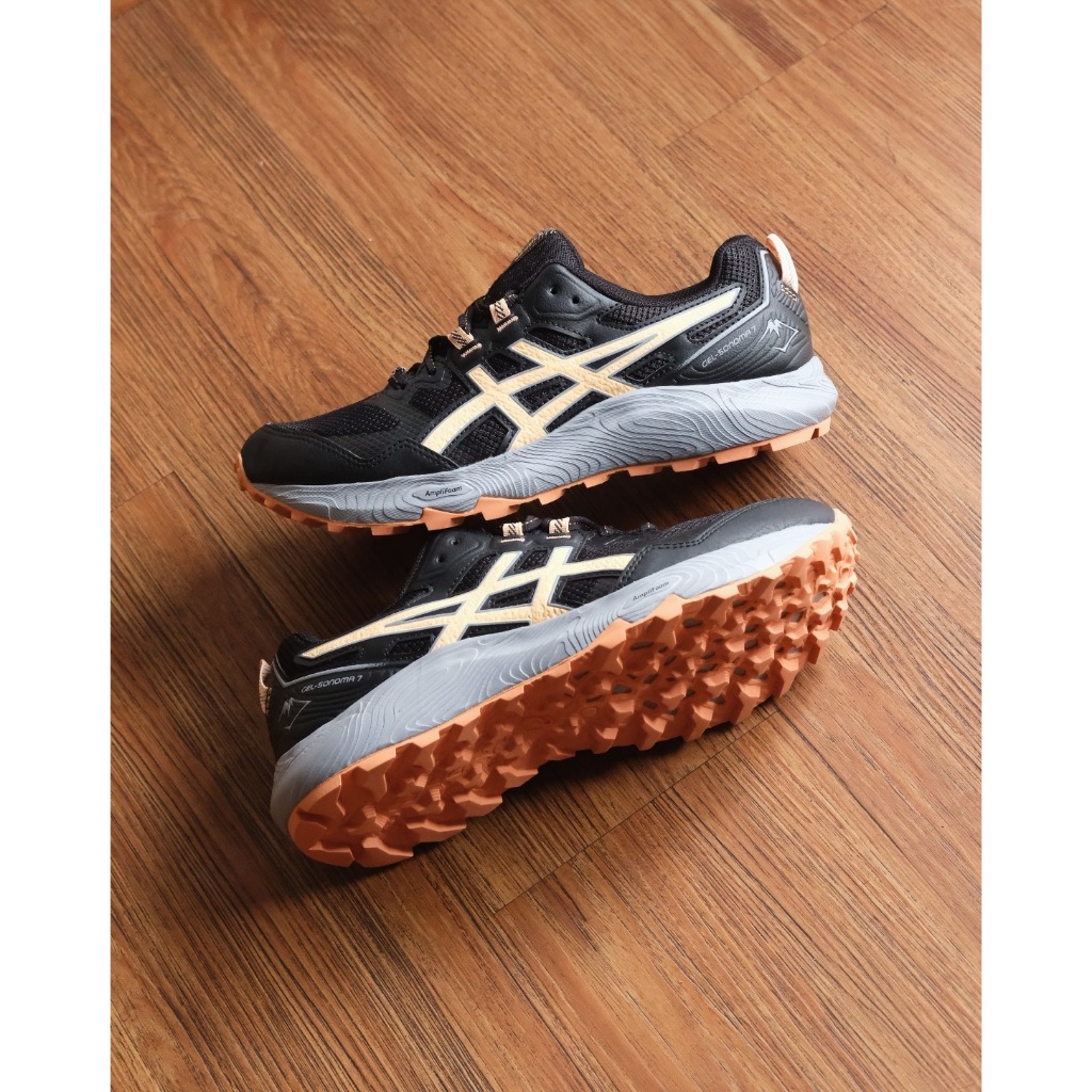 Jual ASICS GEL SONOMA 7 - BLACK NAUTICAN GREY | Shopee Indonesia