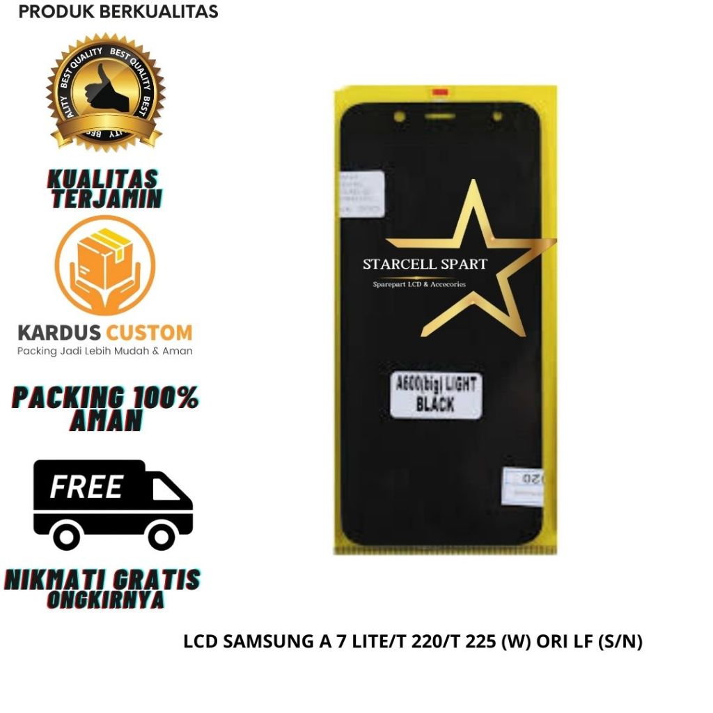 Jual LCD SAMSUNG A 7 LITE/T 220/T 225 (W) ORI LF (S/N) | Shopee Indonesia