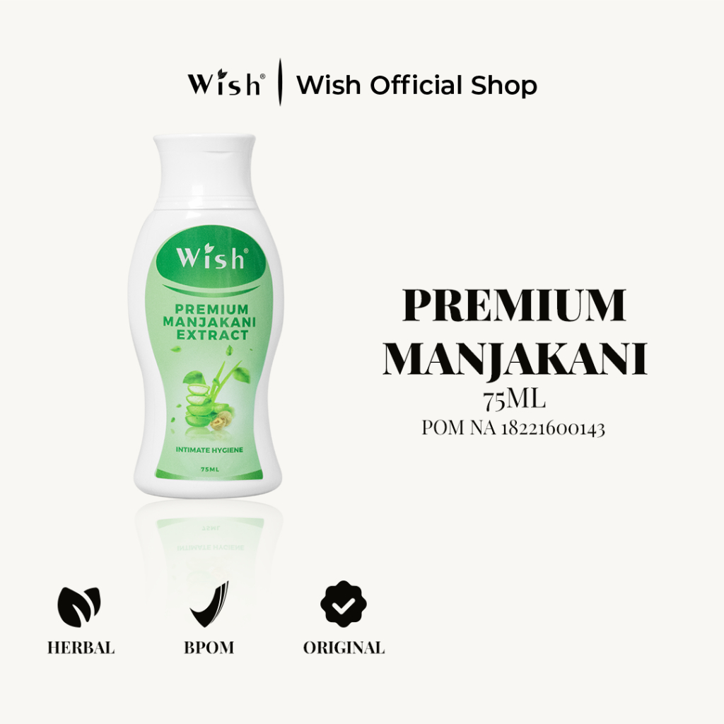Jual Kemasan 75ml Wish Premium Manjakani Intimate | Shopee Indonesia