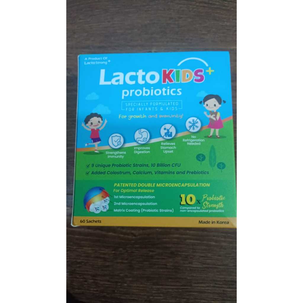 Jual Lactomin Lactokids + Probiotics with added Colostrum, Calcium ...