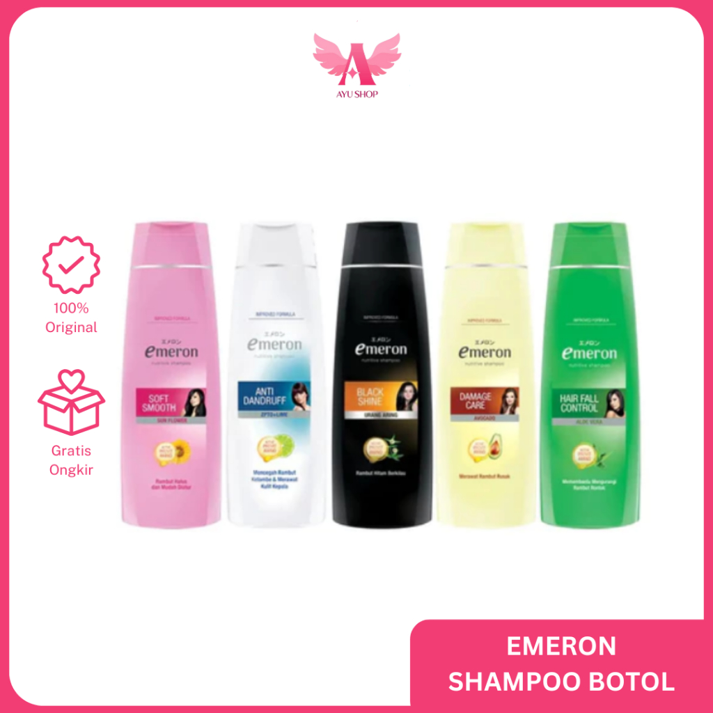Jual EMERON Shampoo CLN&FRS Botol | Shopee Indonesia