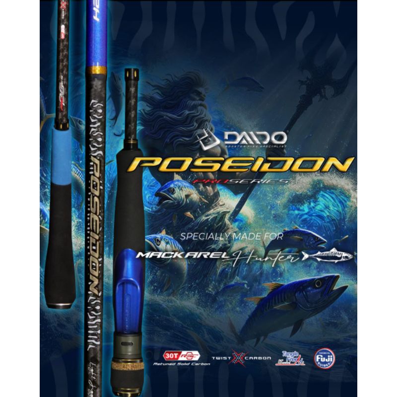 Jual Joran DAIDO Poseidon Mackarel Full Fuji joran ini sangat cocok ...