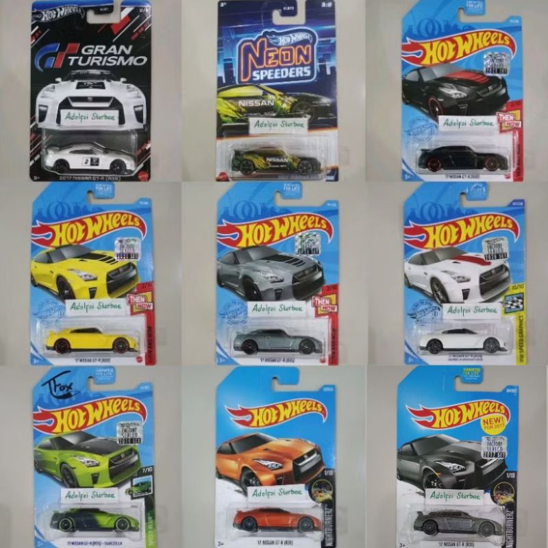 Jual hotwheels hot wheels 2017 '17 nissan gtr gt-r (R35) guaczilla 2020 ...