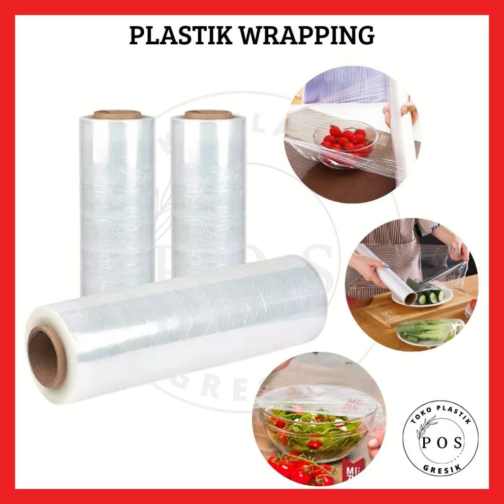 Jual Plastik Wrapping Makanan / Food Wrap (Food Grade) Lebar 45 CM ...