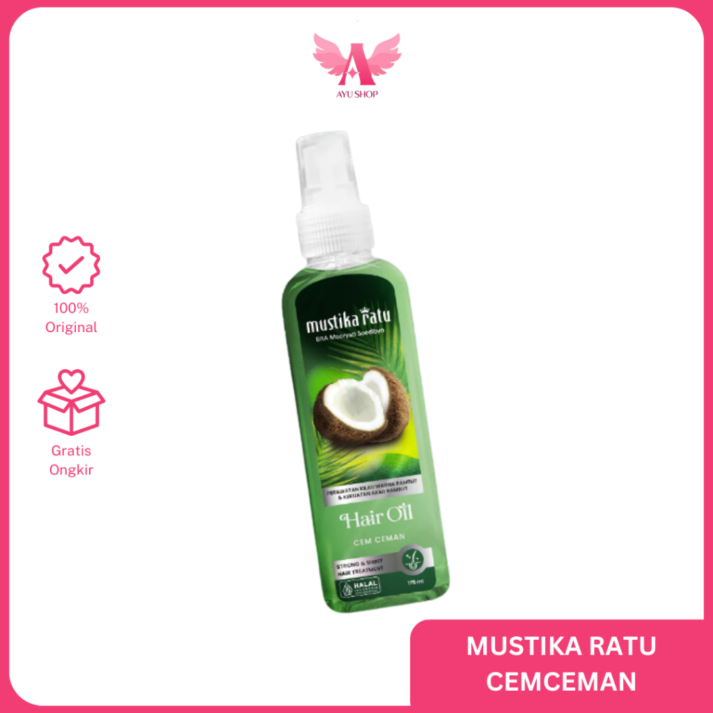 Jual Mustika Ratu Minyak Cem ceman 75ml / 175ml | Shopee Indonesia