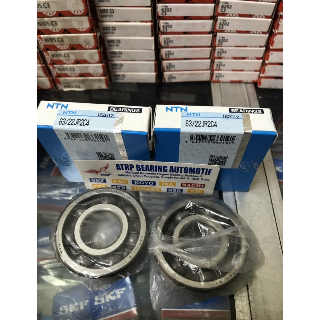 Jual BEARING KRUK AS MOTOR SUPRA X 125 BLADE REVO KHARISMA 63/22 C4 NTN ...