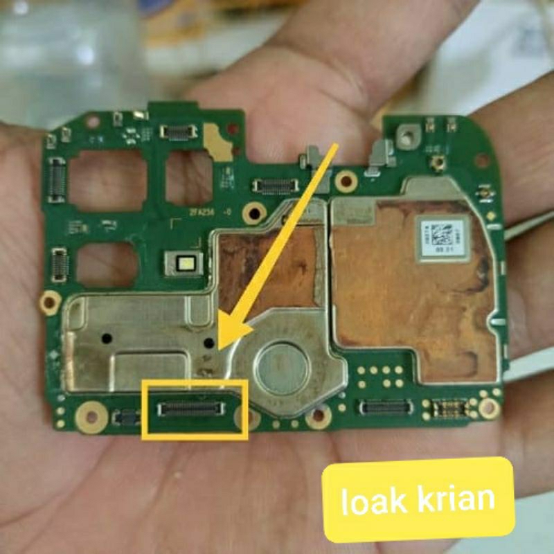 Jual soket lcd oppo a15 / konektor flexible lcd oppo a15 ( jual ...