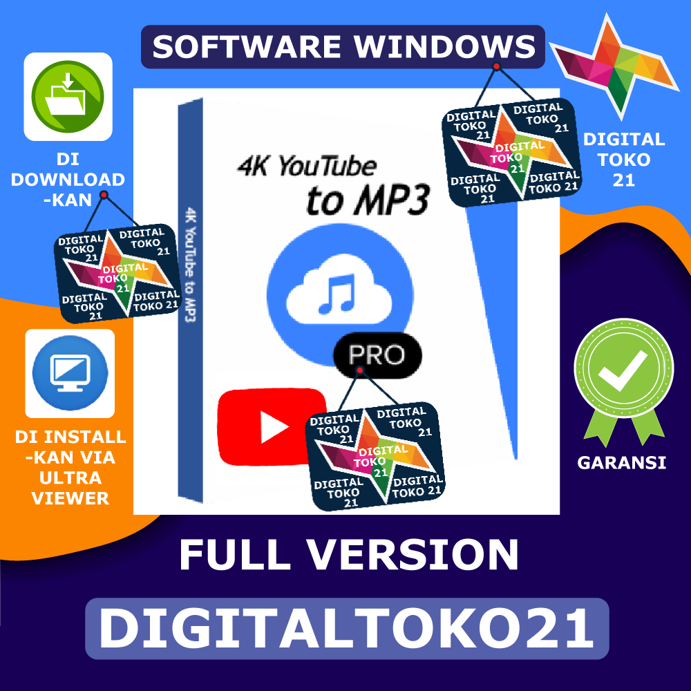 Jual [Diinstallkan] 4K YouTube to MP3 5.6.3.0139 Full Version Software PC Komputer Laptop ...
