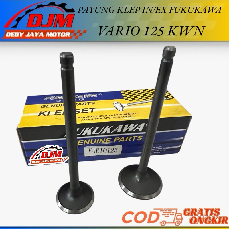 Jual Payung Klep Set Honda Vario 125 KWN IN/EX Vario 125 KZR Original ...