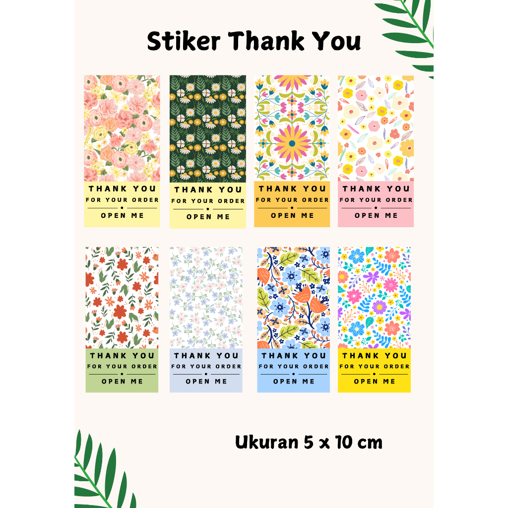 Jual STIKER CUSTOM KOTAK SEGEL BOX/STICKER PERSEGI PANJANG/STIKER ...