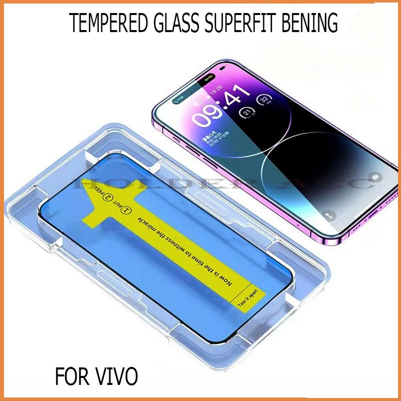 Jual HA Tempered Glass Superfit Autofit Magic Bening Clear For Vivo Y03 Y02 Y02S Y27 Y11 Y02T ...