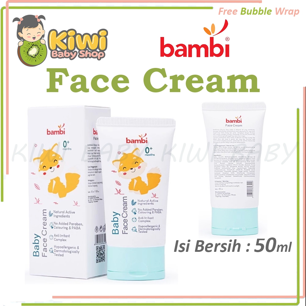Jual Bambi Baby Face Cream / Perlengkapan Bayi | Shopee Indonesia