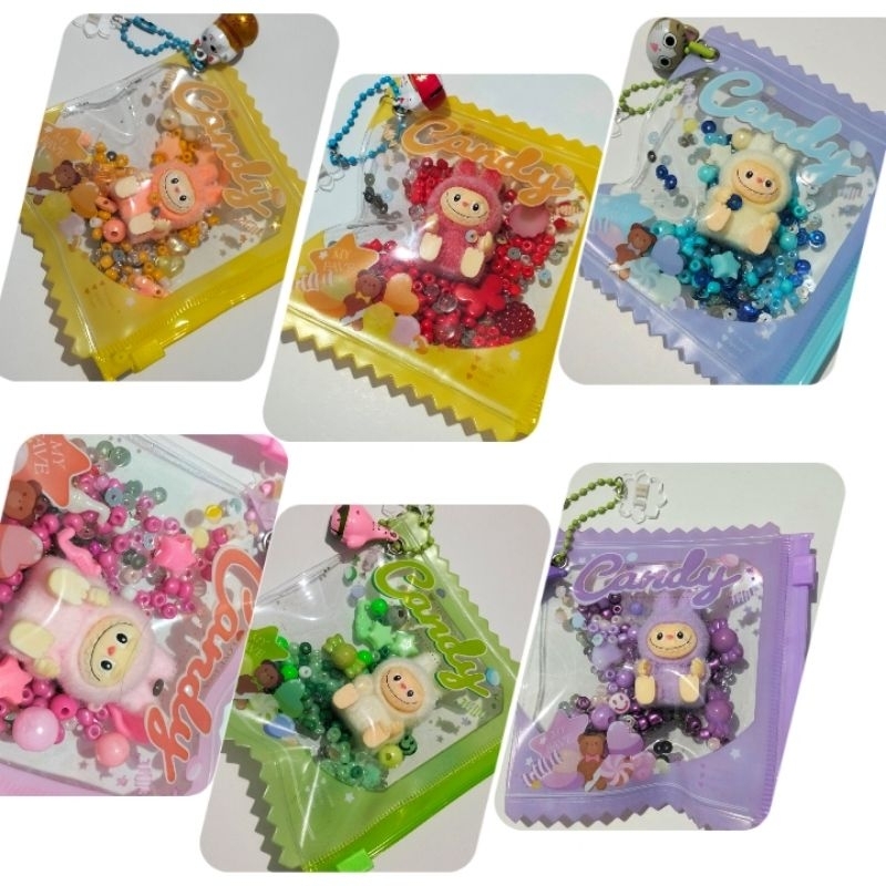 Jual bag charm labubu ganci sachet candy labubu pouch labubu bagcharm ...