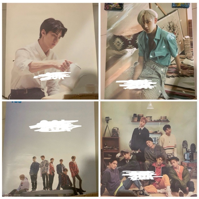 Jual poster official kpop exo got7 jbj bambam ikon sehun | Shopee Indonesia