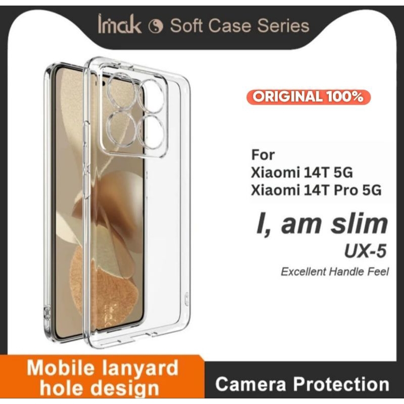 Jual Case Xiaomi 14T / 14T Pro (5G) IMAK UX-5 TPU Casing | Shopee Indonesia