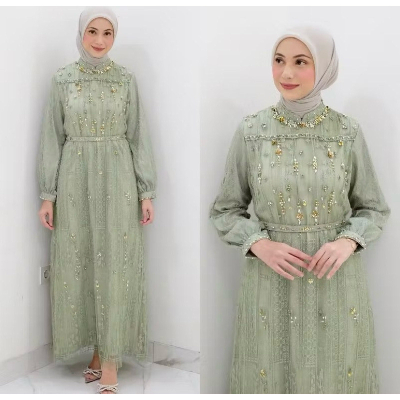 Jual Sarah The Label Mint green L | Shopee Indonesia