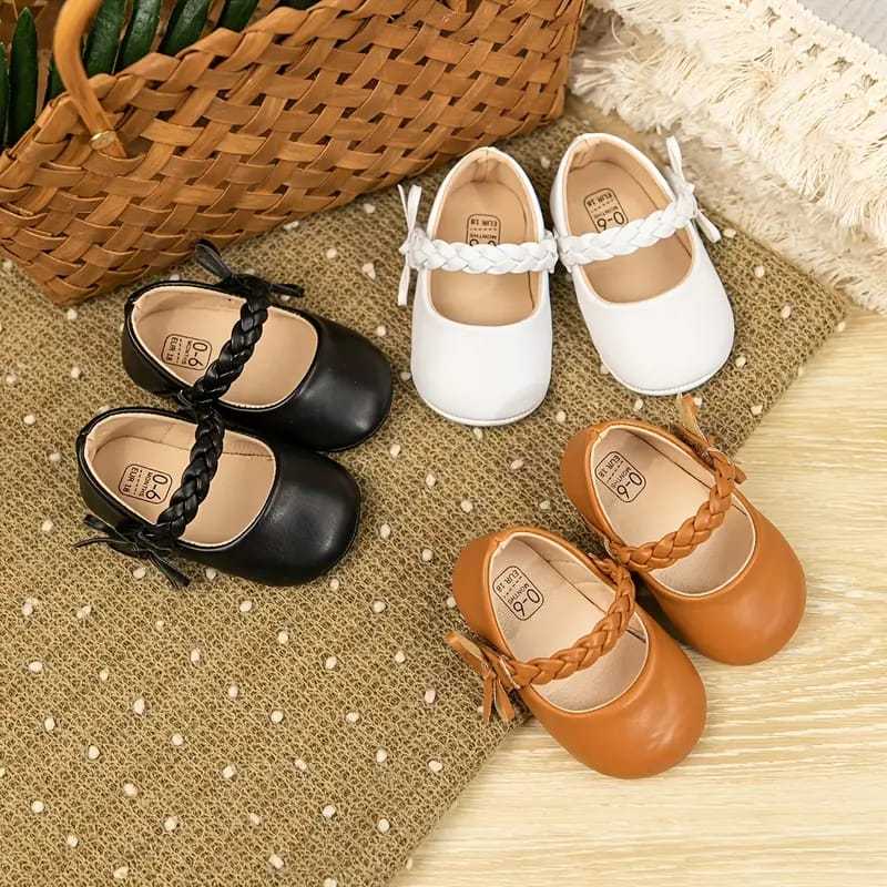 Jual Sepatu Bayi Prewalker Perempuan KEPANG 0 3 6 12 Bulan Flat Baby ...