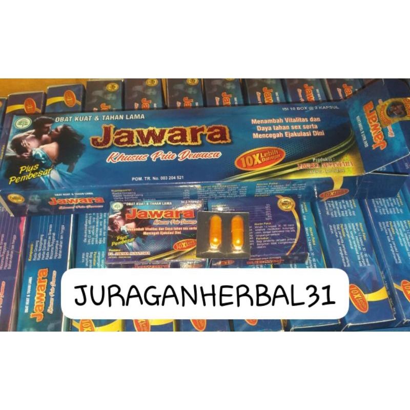 Jual JAWARA KAPSUL ORIGINAL 100% GARANSI ( B I S A C O D ) | Shopee ...