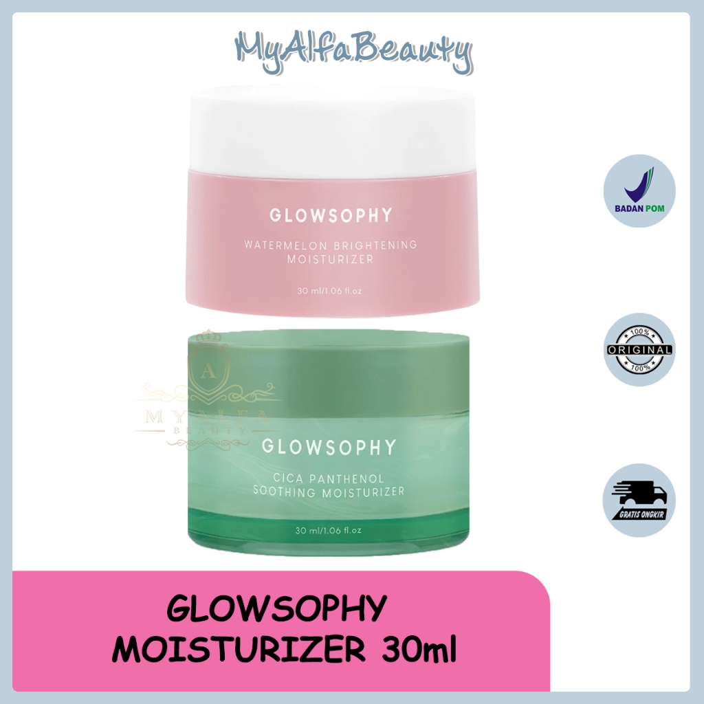 Jual Glowsophy Watermelon Brightening Moisturizer Skin Barrier ...