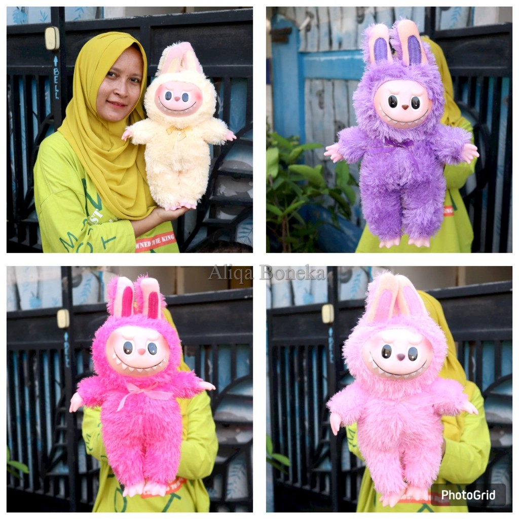 Jual Boneka labubu MUKA KARET ISTIMEWA THE MONSTER EXCITING MACARON ...