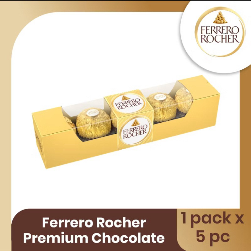 Jual Ferrero Rocher isi 5 | Shopee Indonesia