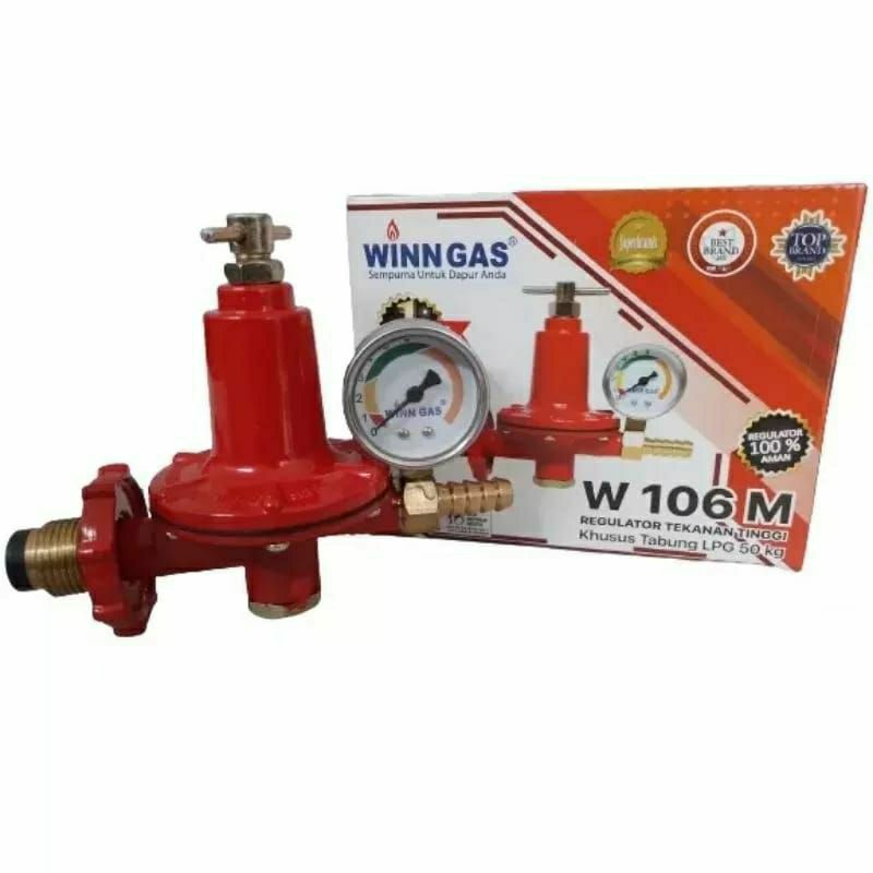 Jual Winn Gas 108M , 106 M + Meter Win Gas , Regulator tabung gas 50kg ...