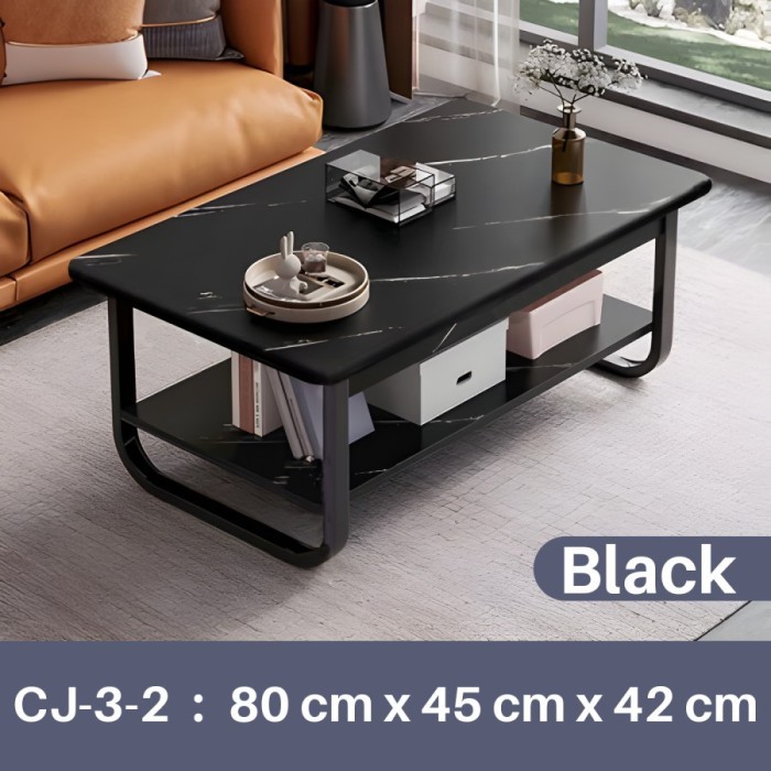 Jual Meja Ruang Tamu 2 Tingkat Meja Coffee Meja Aesthetic Minimalis ...