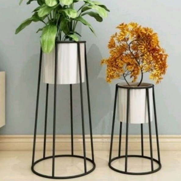 Jual standing pot murah/pot minimalis/rak bunga elegant/tempat bunga ...