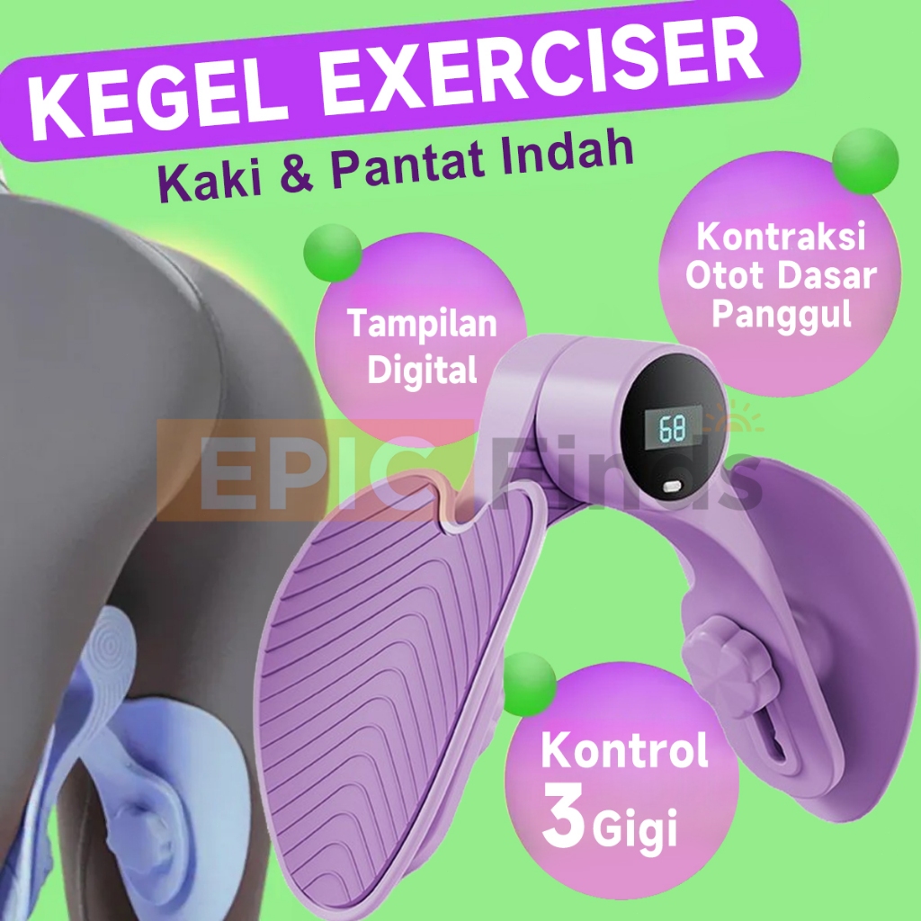 Jual Epic Finds Hip Trainer Kegel Trainer Alat Fitness Mengencangkan ...