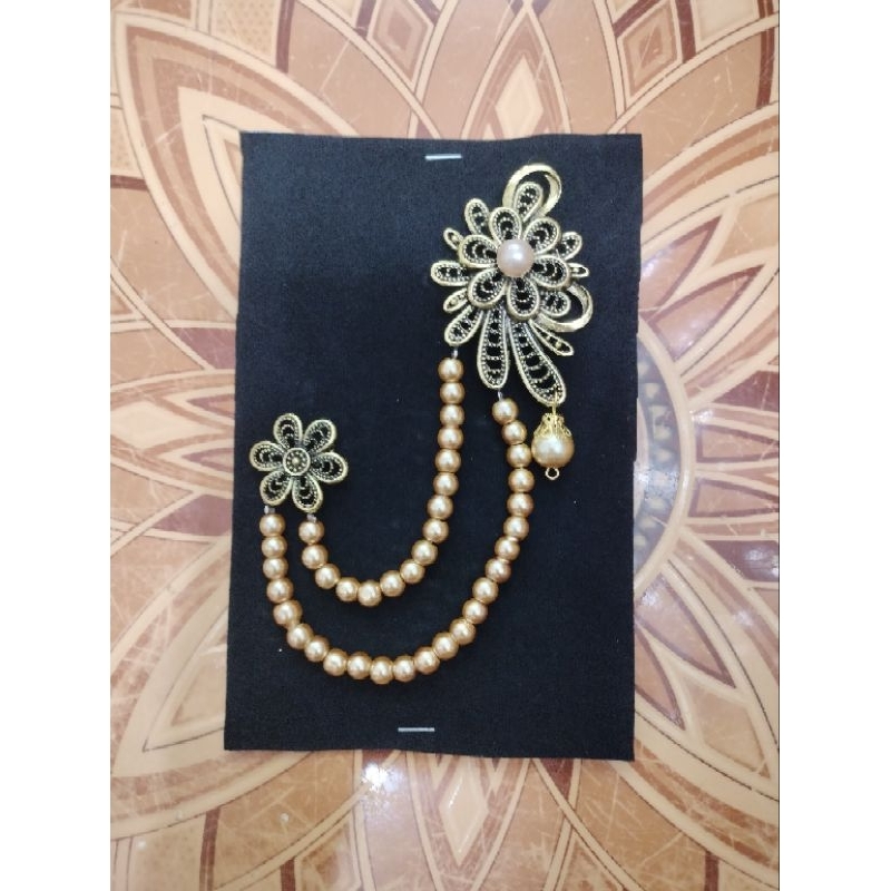 Jual Bros Rantai Mutiara Kebaya/Kebaya Janggan | Shopee Indonesia