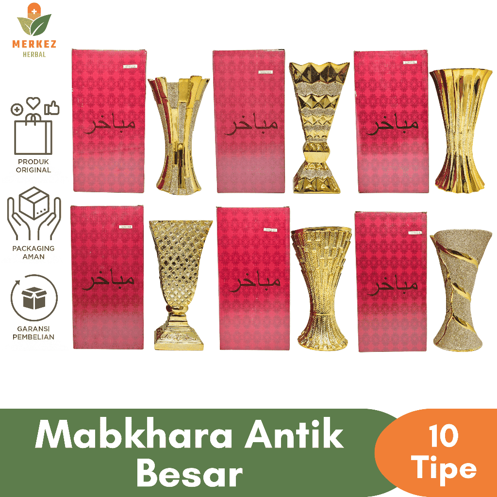 Jual Mabkhara Tempat Bakar Bukhur Buhur Arab Mewah Aesthetic Besar ...