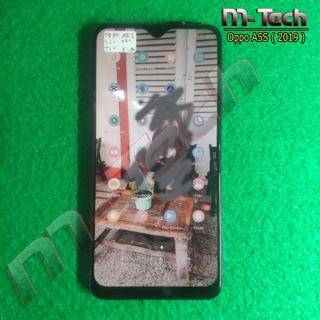 Jual [845] LCD + Frame Oppo A5S original normal | Shopee Indonesia