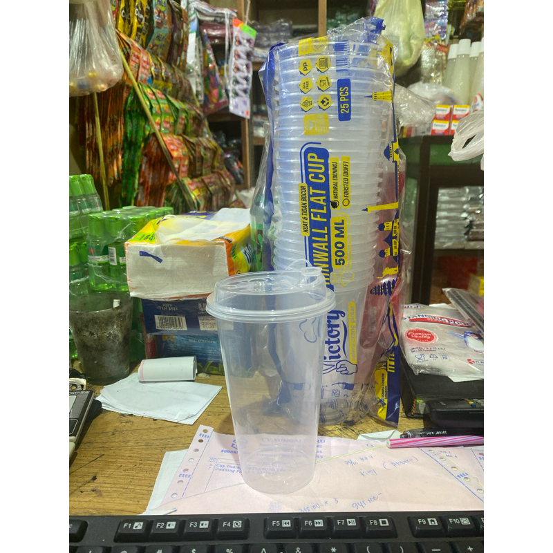 Jual Thinwall cup injection 500ml#25 pcs | Shopee Indonesia