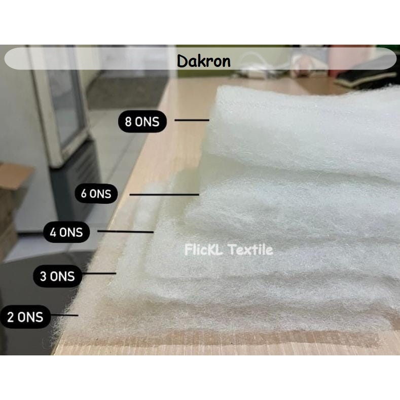 Jual Kain Dakron Lembaran Bahan Dakron Silicon Lembaran | Shopee Indonesia