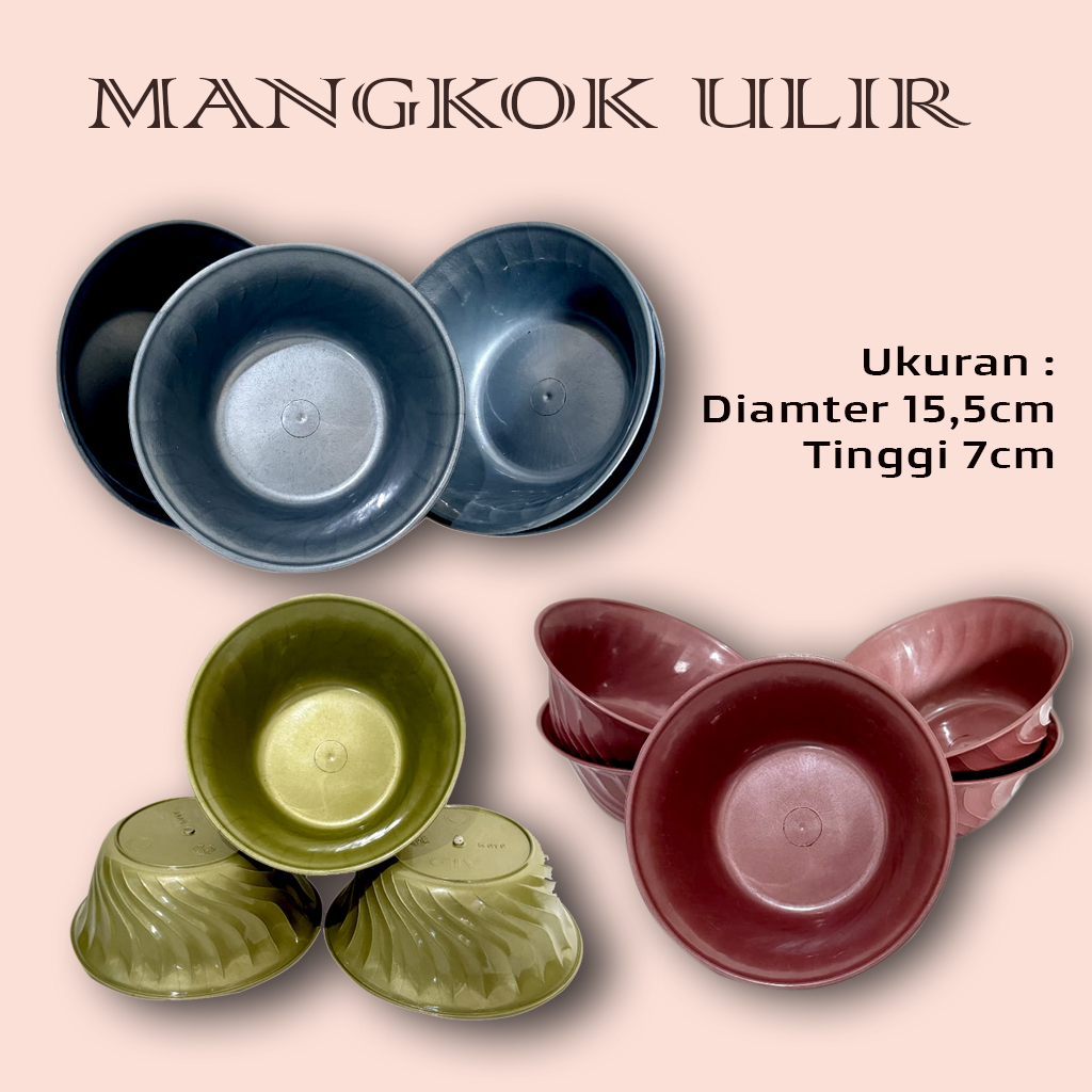 Jual MANGKOK ESTETIK / MANGKOK PLASTIK MURAH / MANGKOK AESTHETIC ...