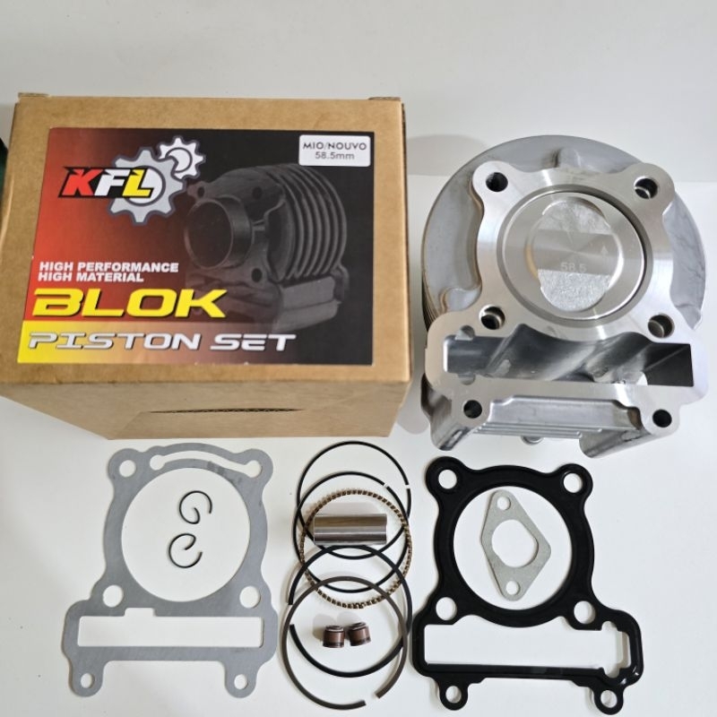 Jual blok seher mio nouvo. Mio soul. Mio sporty Mio smiel fino 58.5mm 5TL sepaket KFL RACING ...