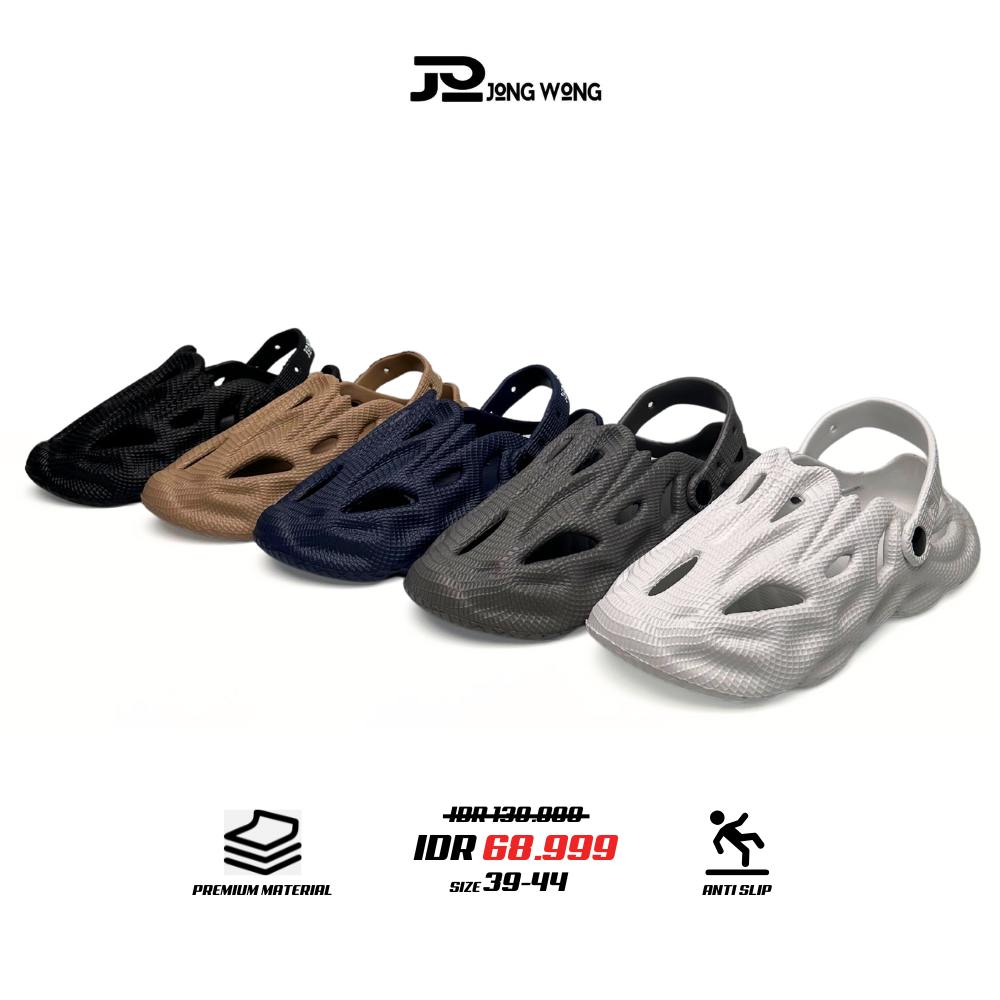 Jual Jong Wong Official - Sandal Slip On Orion Series | Sandal Clog ...