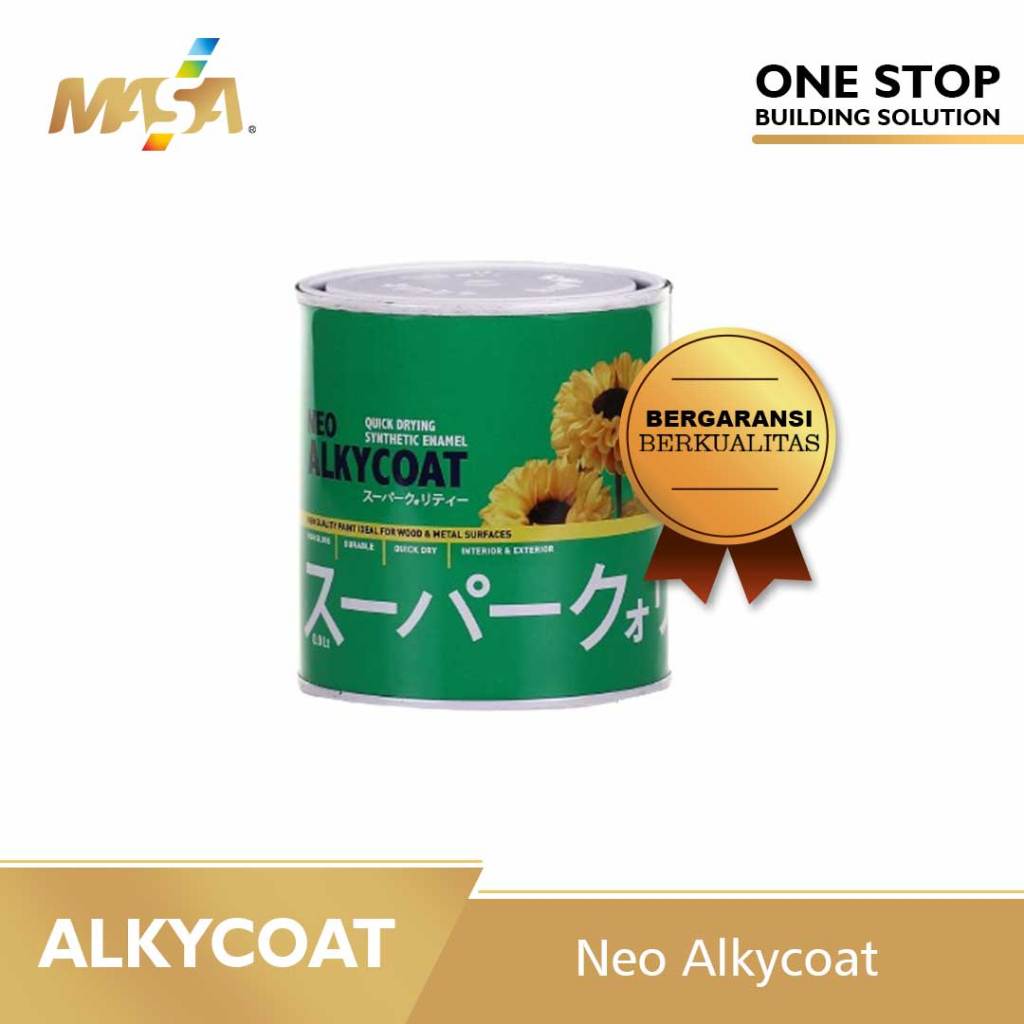 Jual NEO ALKYCOAT SYNTHETIC ENAMEL / CAT KAYU DAN BESI | Shopee Indonesia