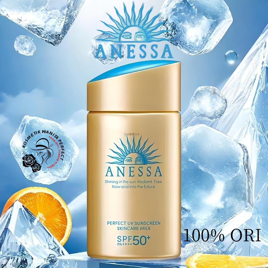 Jual 【100% Original 】ANESSA Sunscreen Perfect UV Skincare Milk SPF50 ...
