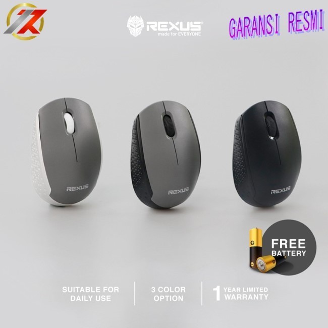 Jual REXUS Q30 3D WIRELESS MOUSE Office Silent Click | Shopee Indonesia