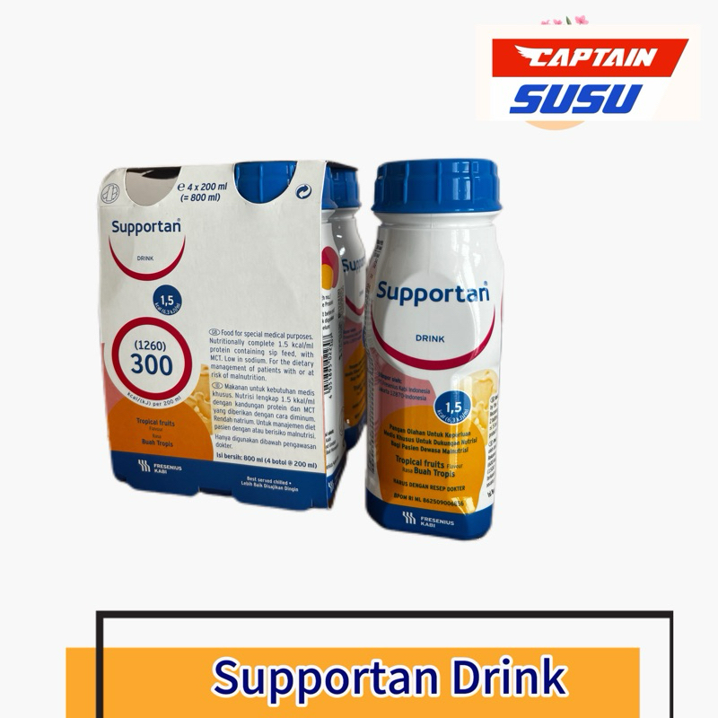 Jual Supportan Drink 1,5kacl 200ml | Shopee Indonesia