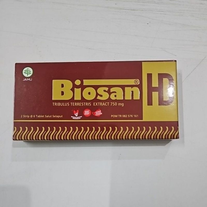 Jual BIOSAN HD BOX ISI 12 TABLET | Shopee Indonesia