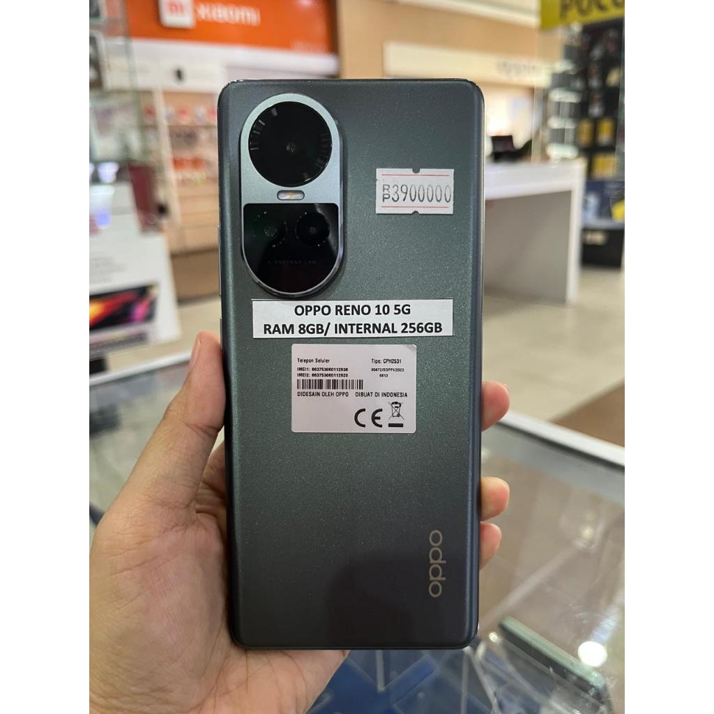 Jual (HANDPHONE SECOND) OPPO RENO 10 5G (8/256GB) | Shopee Indonesia