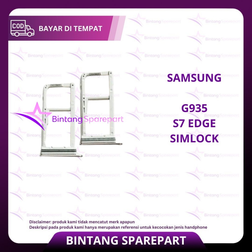 Jual SIMLOCK SAMSUNG G935 ( GALAXY S7 EDGE ) / TEMPAT KARTU / SIMTRAY | Shopee Indonesia