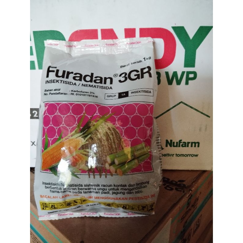 Jual Furadan 3 GR 1 Kg - Insektisida dan Nematisida Mengendalikan Hama ...
