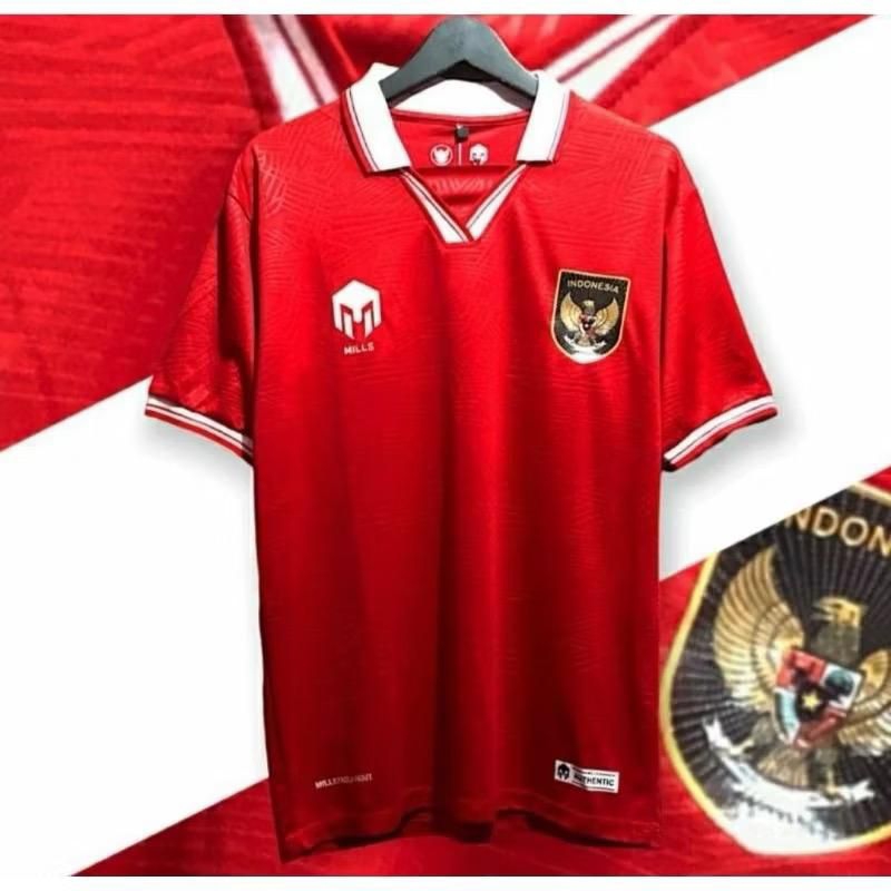 Jual JERSEY TIMNAS MILLS INDONESIA GRADE ORI TERLARIS | Shopee Indonesia