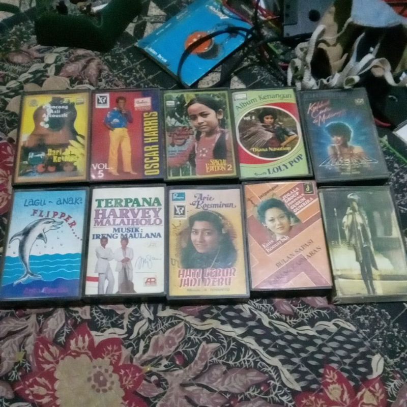 Jual CUCI STOK JADULAN LAWASAN KASET PITA POP JADUL | Shopee Indonesia