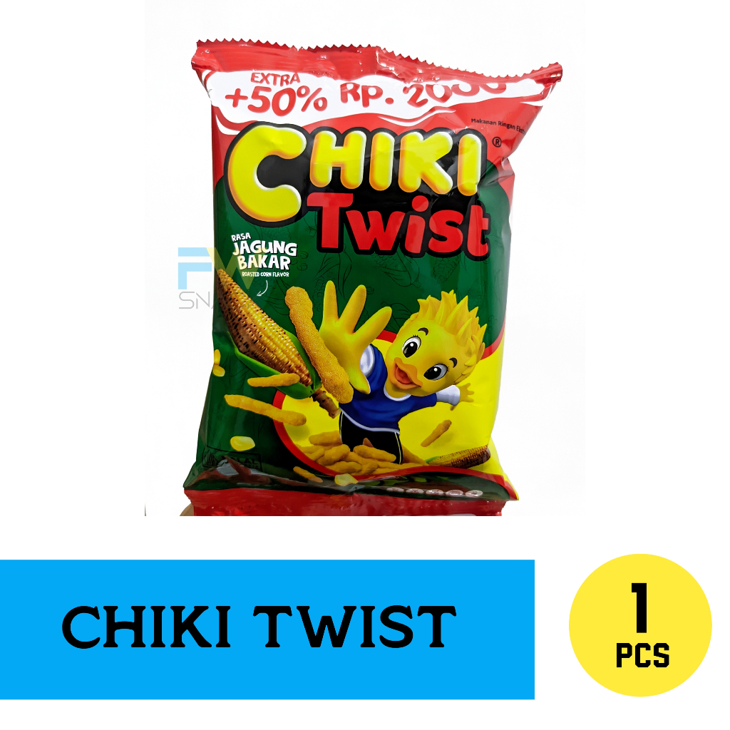 Jual Snack Chiki Twist Rasa Jagung Bakar | Shopee Indonesia