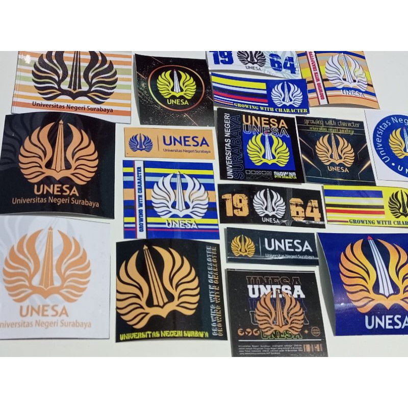 Jual Sticker Pack kampus Unesa universitas negeri Surabaya SALE ...