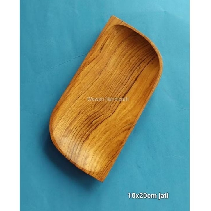 Jual piring kayu/piring saji/piring sushi/roti kue/piring ketupat ...